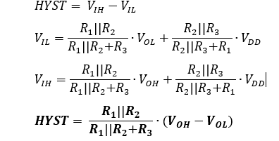 Hysteresis in Comparators